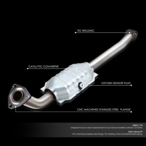 DNA MOTORING Factory Style Bolt-on Catalytic Converter Compatible with 05-07 Sequoia 4.7L, Right,EPA Compliant,OEM-CONV-076