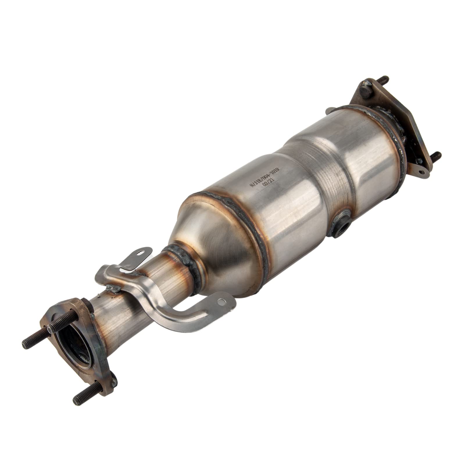 Prolenz Stainless Steel Catalytic Converter for 2003-2007 Accord 2.4L Engine, Automotive Replacement Catalytic Converters 16299 (EPA Compliant)