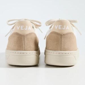 Veja Women's V-10 Sneakers, Extra White Sable Sahara, 6 Medium US