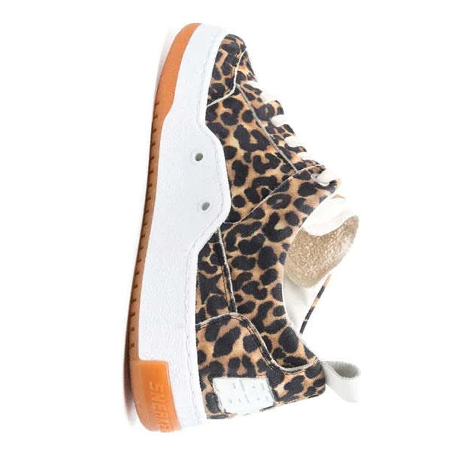 Golden Goose Yeah Leopard Suede Upper Leather Star Nappa Tongue Womens Distressed Sneakers - 40