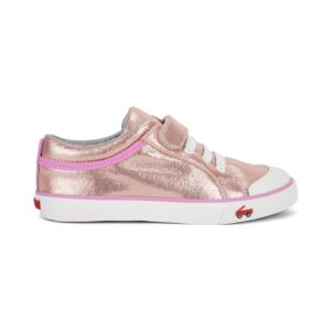 See Kai Run - Kristin Sneakers for Kids, Rose Shimmer, Toddler 7