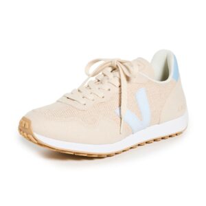 Veja Women's SDU Sneakers, Juta Ice, Tan, Blue, 6 Medium US