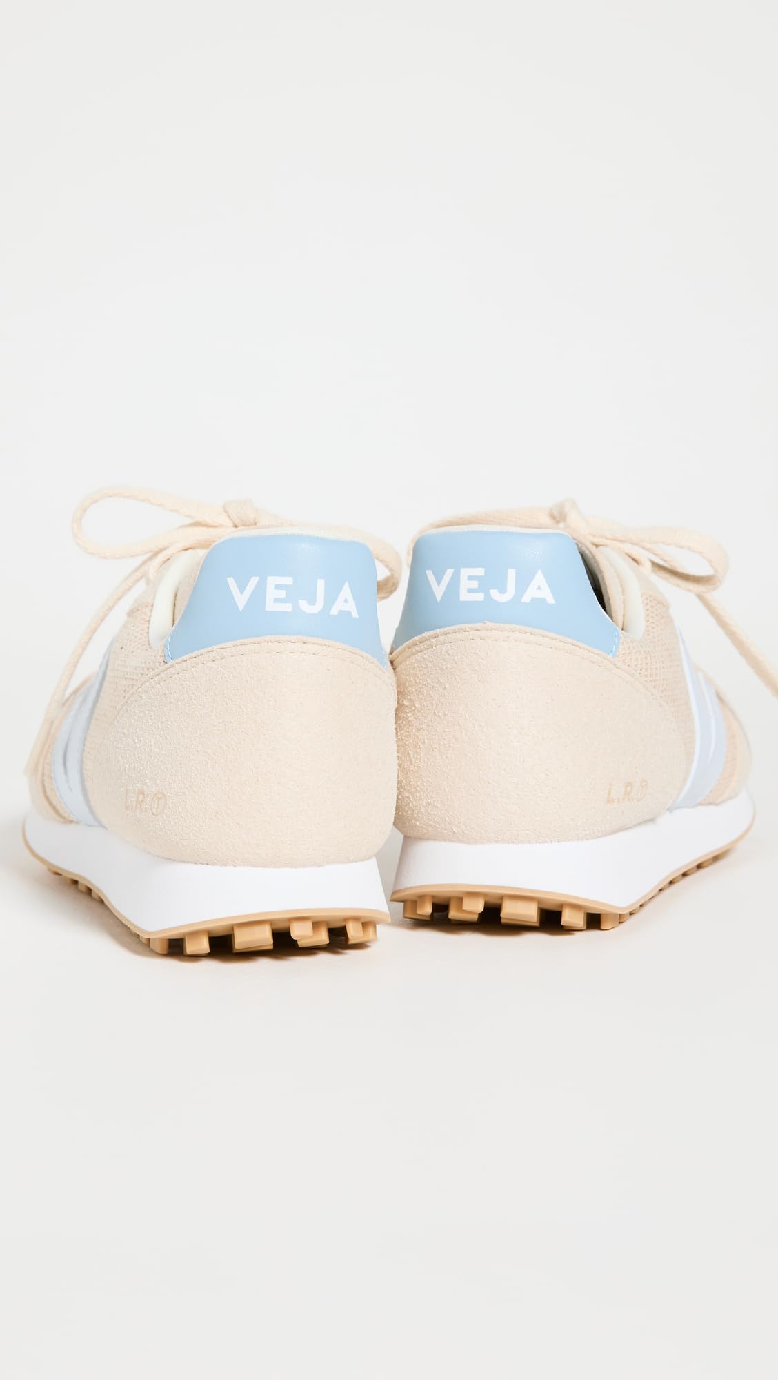 Veja Women's SDU Sneakers, Juta Ice, Tan, Blue, 6 Medium US