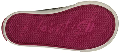 Blowfish Malibu Girls Play-k Sneaker, Natural City Kitty, 4 Big Kid