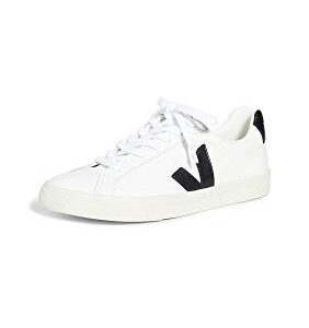 Veja women V-10 sneakers white - black 6 US