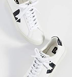 Veja women V-10 sneakers white - black 6 US