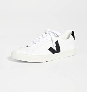 Veja women V-10 sneakers white - black 6 US