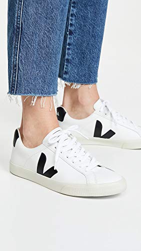 Veja women V-10 sneakers white - black 6 US