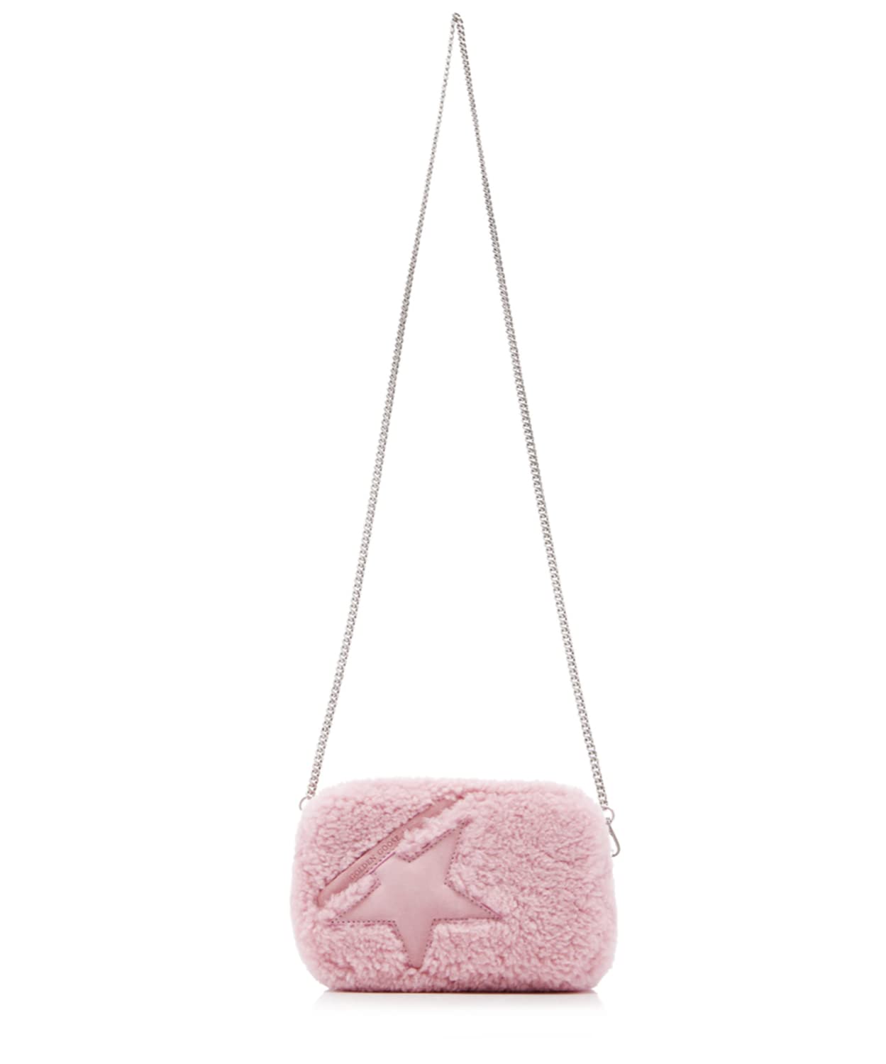 Golden Goose Mini Star Bag Merino And Suede Body Cross Bag - Pink