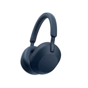 sony wh-1000xm5 the best wireless noise canceling headphones with auto noise canceling optimizer, crystal clear hands-free calling, and alexa voice control, midnight blue