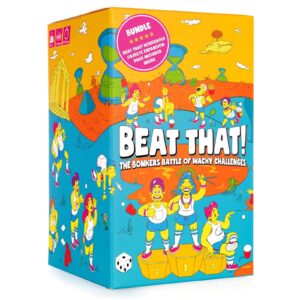 gutter games beat that! game and household objects expansion combo pack [family party game for kids & adults]