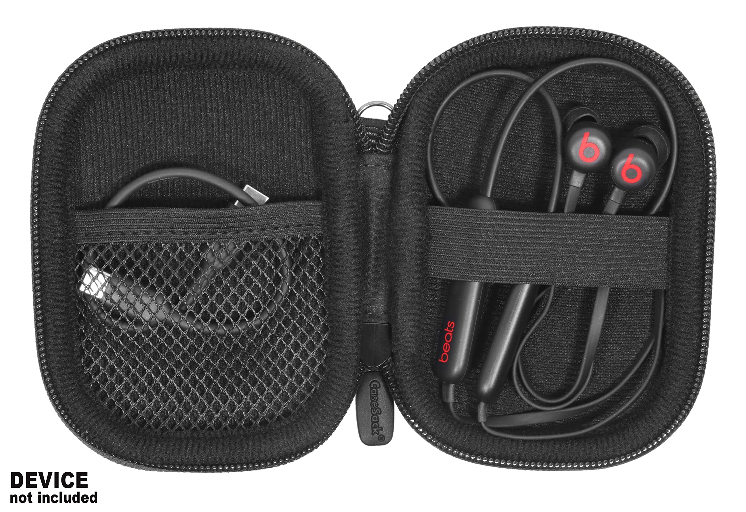 CaseSack case for Beats Flex Wireless Earbuds. Also for Powerbeats High-Performance Wireless Earbuds.