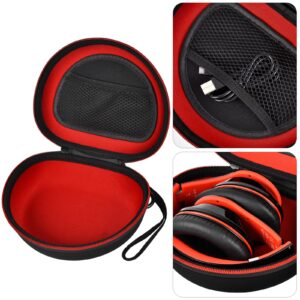 Headphone Case for TOZO HT2/ for Beats Solo 4/ for Picun P26/ for Beats Studio Pro/for Beats Solo3/ for Beats Studio3 On-Ear Headphones More Foldable Bluetooth Wireless Headset (Extra Large) - Black