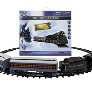 Lionel The Polar Express Ready-to-Play Set, Battery-Powered Berkshire-Style Model Train Set with Remote