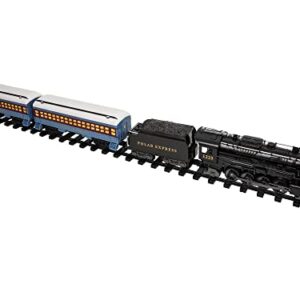 Lionel The Polar Express Ready-to-Play Set, Battery-Powered Berkshire-Style Model Train Set with Remote