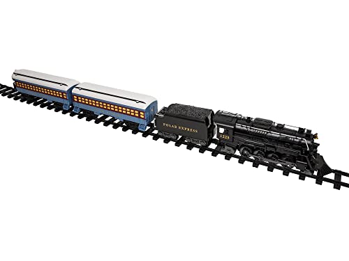 Lionel The Polar Express Ready-to-Play Set, Battery-Powered Berkshire-Style Model Train Set with Remote