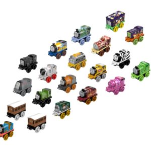 Thomas & Friends MINIS Toy Train 20 Pack for Kids Miniature Engines & Railway Vehicles for Preschool Pretend Play (Amazon Exclusive)