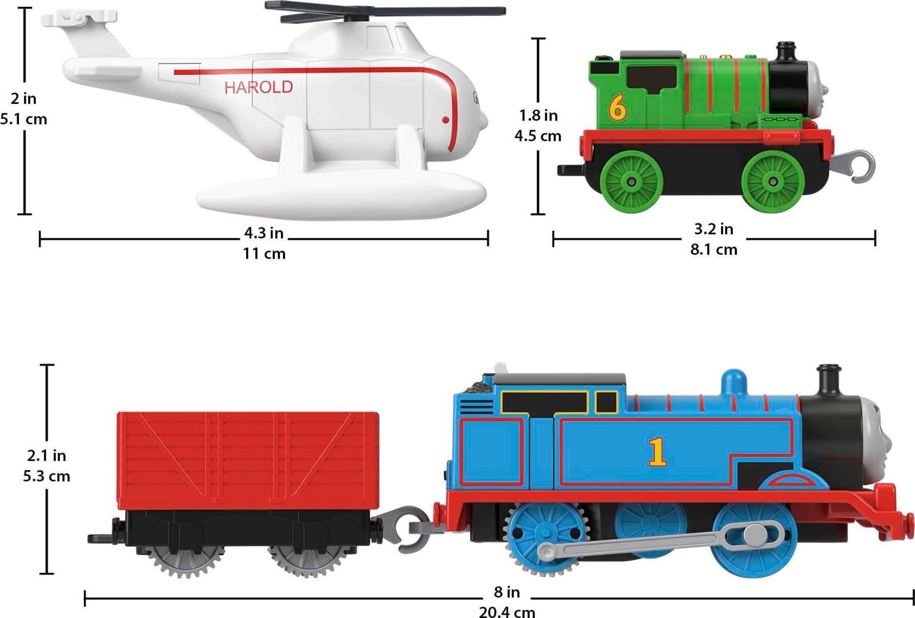 Thomas & Friends Multi-Level Toy Track Set, Trains & Cranes Super Tower with Thomas & Percy Engines for Preschool Kids Ages 3+ Years​ (Amazon Exclusive)