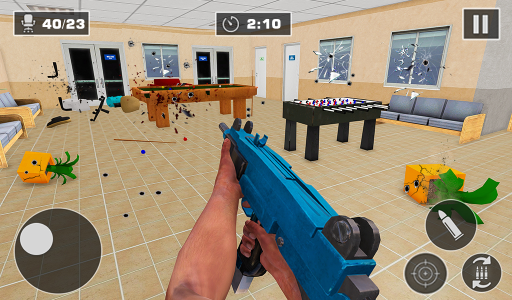 Destroy the Office Ultimate Target Gun Shooting Games For Free