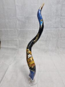 sale for shofar yemenite polish horn size 46" paint painted kudu lion of judah from israel active