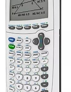 Texas Instruments Ti-84 Plus Graphing Calculator, White