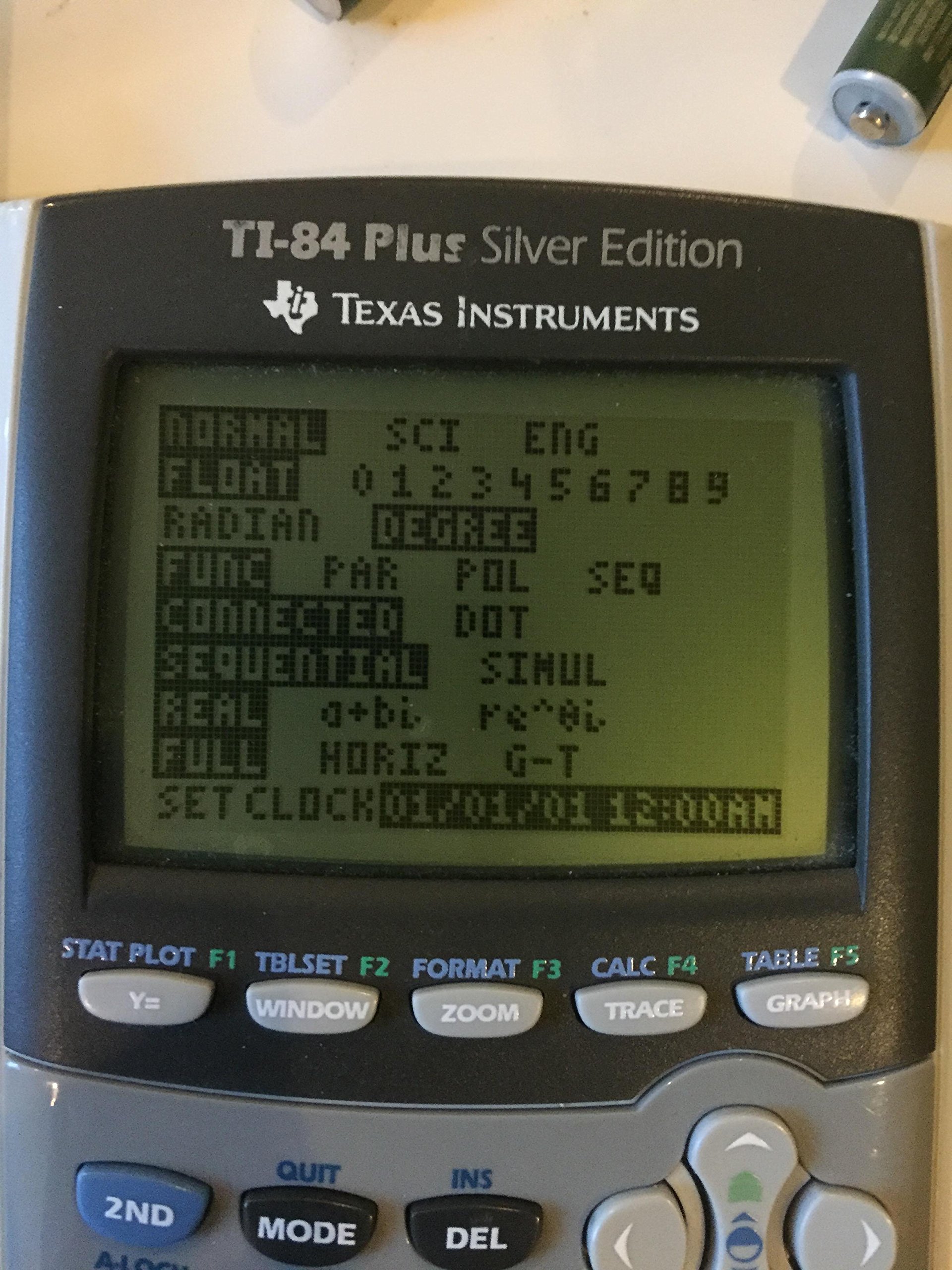 Texas Instruments TI-84 Plus Silver Edition Graphing Calculator - Purple