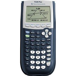 TI-84Plus Programmable Graphing Calculator, 10-Digit LCD (Renewed)