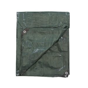 stansport medium-duty rip-stop tarp 14' x 16' - dark green