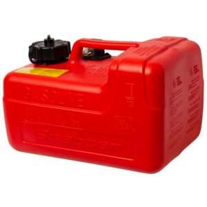 Scepter 08576 OEM Portable 3.2 Gallon Marine Fuel Tank For Outboard Engine Boats, 14-Inches x 10-1/2-Inches, x 9-Inches, Red