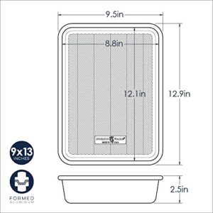 Nordic Ware Prism Baking 9 x 13 Pan, Natural