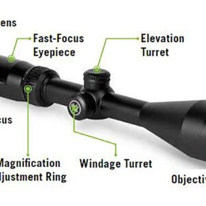 Vortex Optics Crossfire 2 3-9x50mm Riflescope with Deadhold BDC Reticle