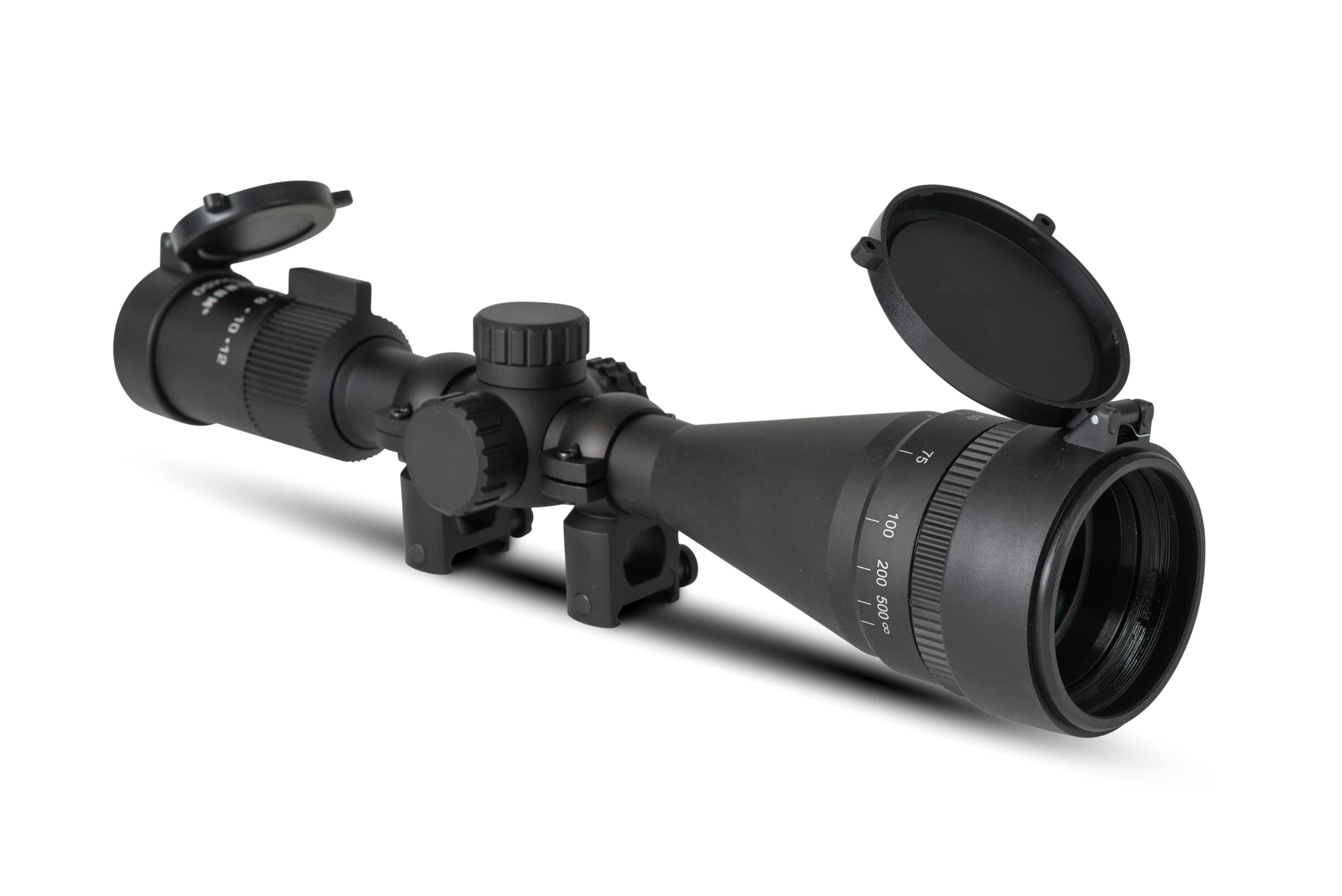 Monstrum Guardian 4-12x50 AO Rifle Scope with Parallax Adjustment | Black