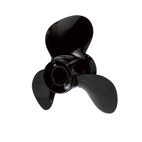 Quicksilver Black Diamond 3-Blade Aluminum Propeller, 14 dia x 23 pitch, Right Hand