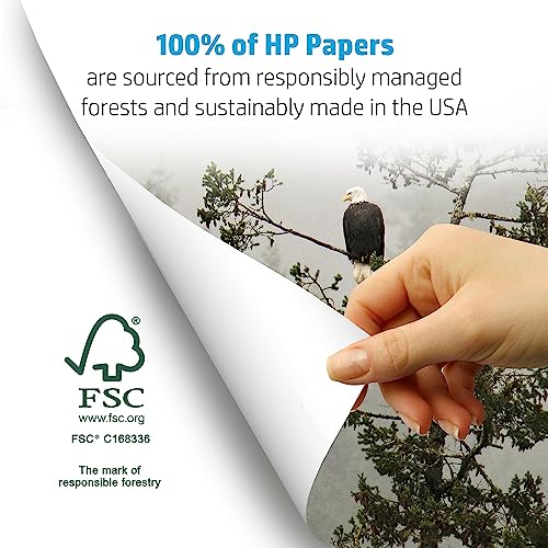 HP Papers | 8.5 x 14 Paper | Office 20 lb | 1 Ream - 500 Sheets | 92 Bright | Made in USA - FSC Certified | 001422R