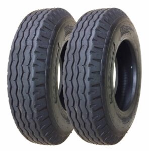 zeemax heavy duty true highway trailer tires 8-14.5 14 ply load range g speed rating k 68mph- set 2 …