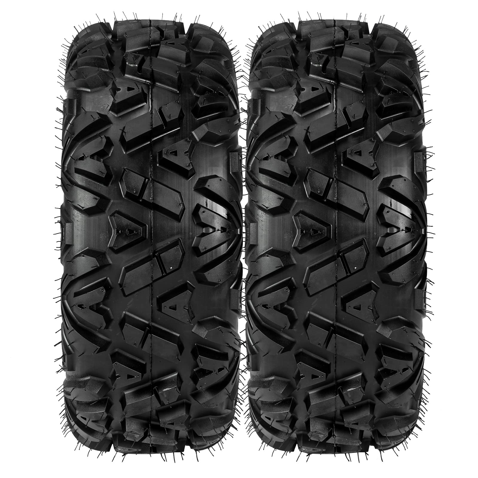 MOTOOS Set of 2 23x7-10 ATV UTV Tires 23x7x10 All-Terrain Mud Tires 4PR Tubeless