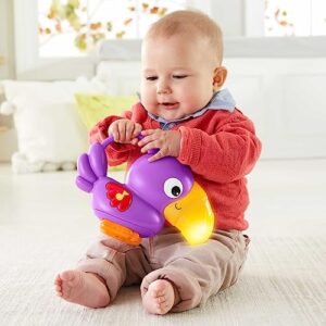 Fisher-Price Playmat Rainforest Music & Lights Deluxe Gym with 10+ Toys & Activites for Newborn Tummy Time Play