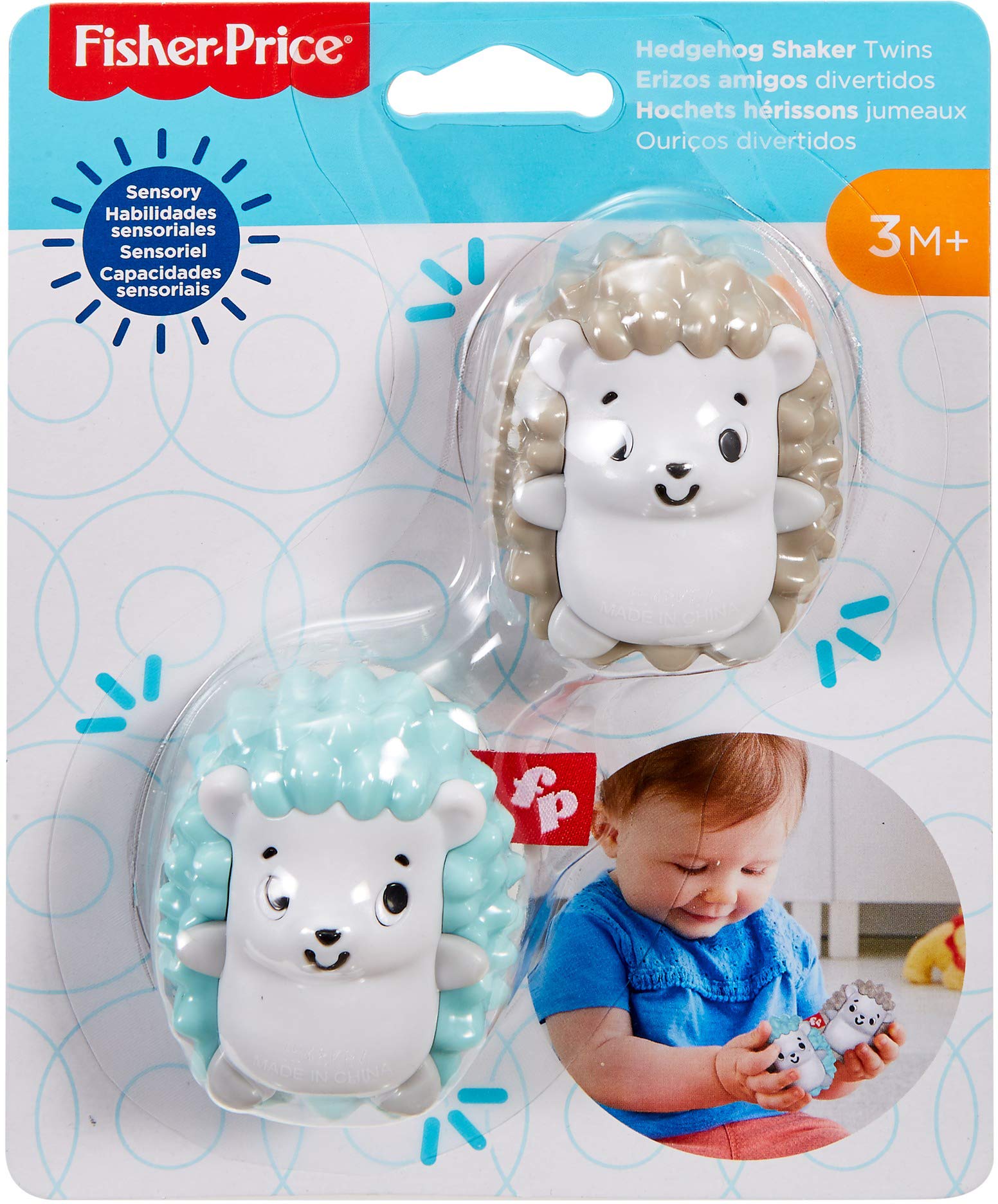 Fisher-Price Hedgehog Shaker Twins