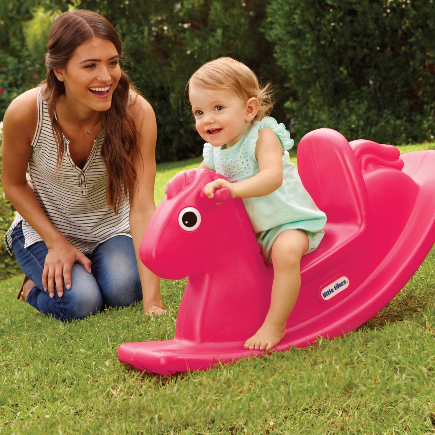 Little Tikes Rocking Horse Magenta Small