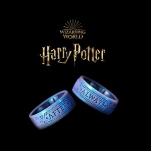 Enso Rings Harry Potter Wizarding World Collection - Comfortable Silicone Rings - After All This Time - Size 10