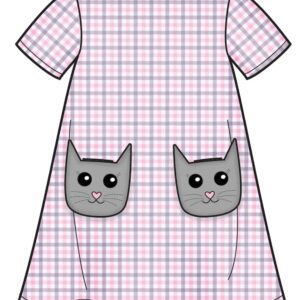 New Look Children's Novelty Dress Sewing Pattern Packet, Design Code S9365, Sizes 3-4-5-6-7-8, Multicolor