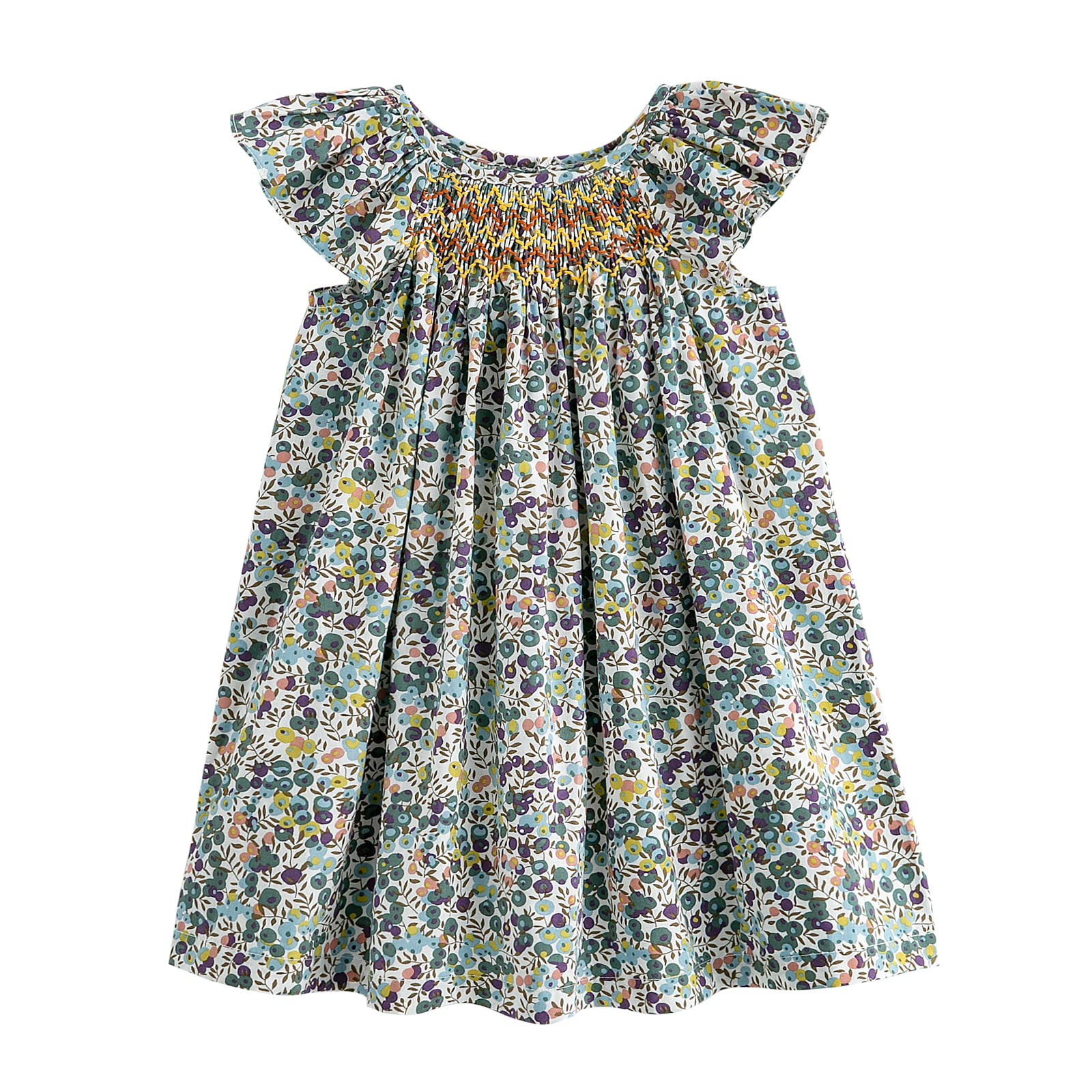 Simplee kids Baby Girls Summer Casual Dresses Toddler Floral Print Sundress Princess Dress for 3T