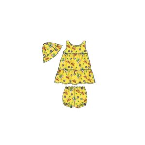 BUTTERICK PATTERNS B5017 Infants' Top, Dress, Panties, Shorts, Pants and Hat