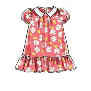 McCall's Patterns M7308 Toddlers' Tent Dresses, CCB