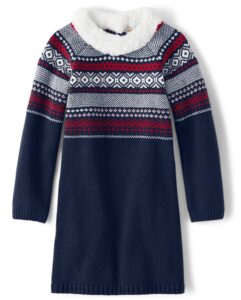 gymboree,and toddler long sleevesweater dresses,navy,7