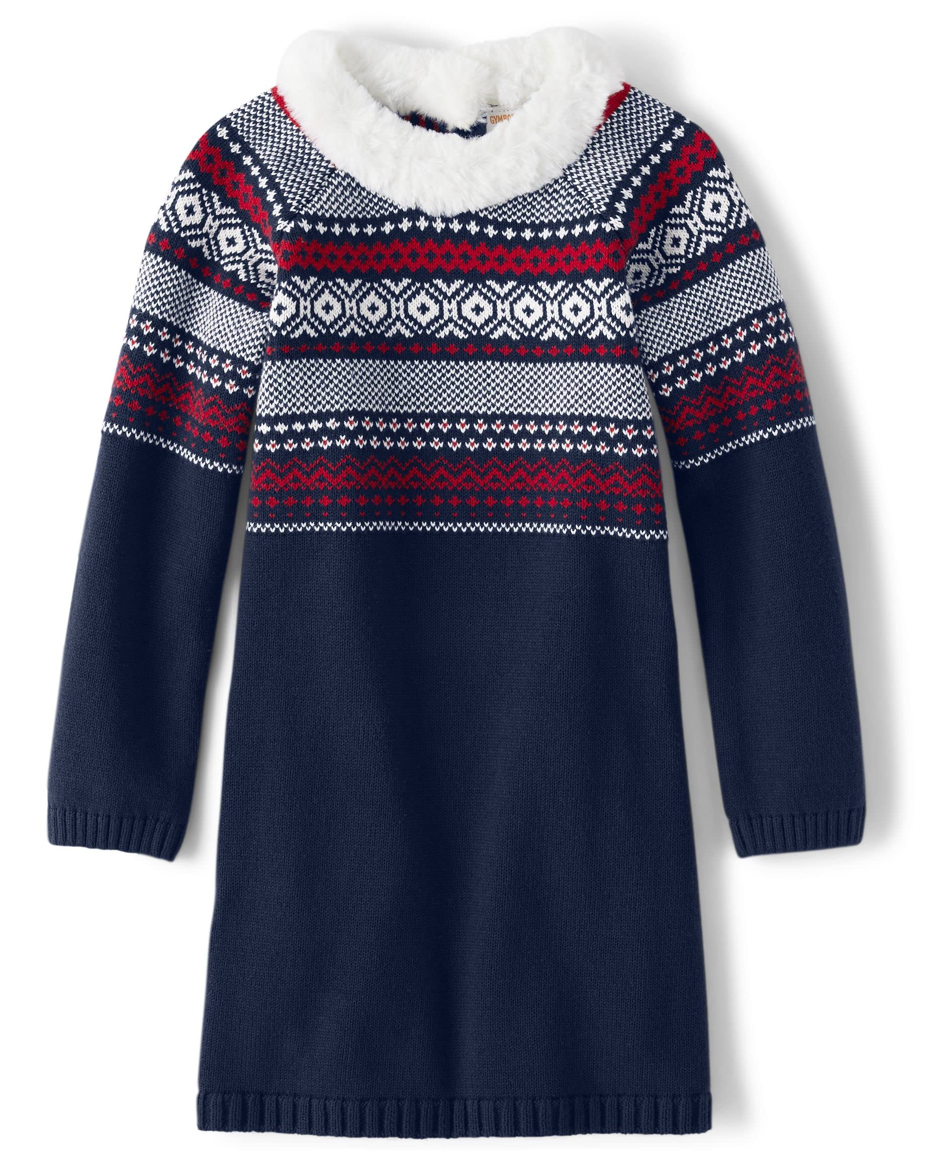 Gymboree,and Toddler Long SleeveSweater Dresses,Navy,7