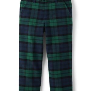 Gymboree,and Toddler Dress Pants,Park Green Plaid,4T