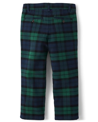 Gymboree,and Toddler Dress Pants,Park Green Plaid,4T