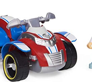 Paw Patrol, Ryder’s Rescue ATV Vehicle with Collectible Figure, for Kids Aged 3 and up