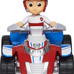 Paw Patrol, Ryder’s Rescue ATV Vehicle with Collectible Figure, for Kids Aged 3 and up